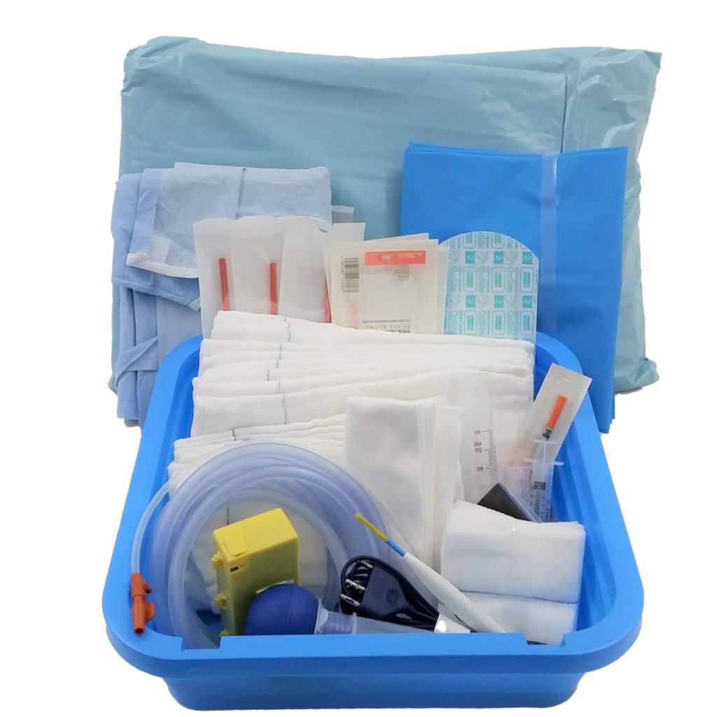 Angio pack, angiography kit - Evres Healthcare Manufacturing